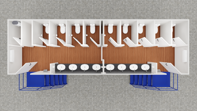 Ablution Units – Masaood Equipment Rental